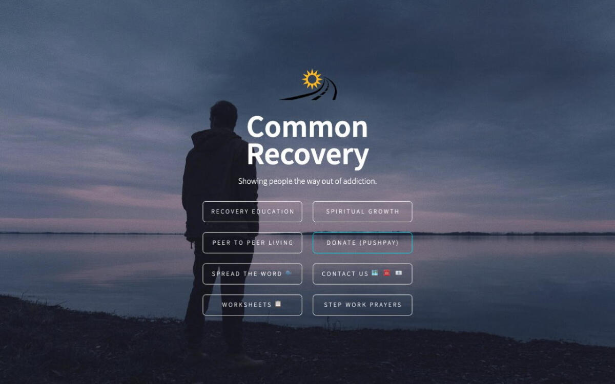 Common Recovery - Showing People the way out of addiction